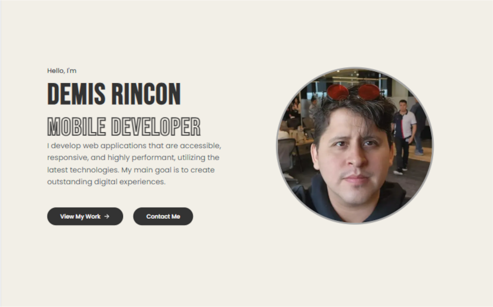 Demis Rincon - Full Stack Developer